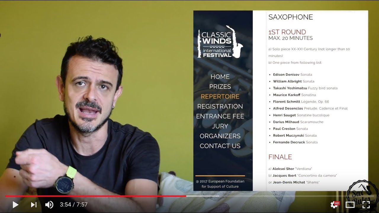 SaxRules.com: Boletín nº2 - YouTube