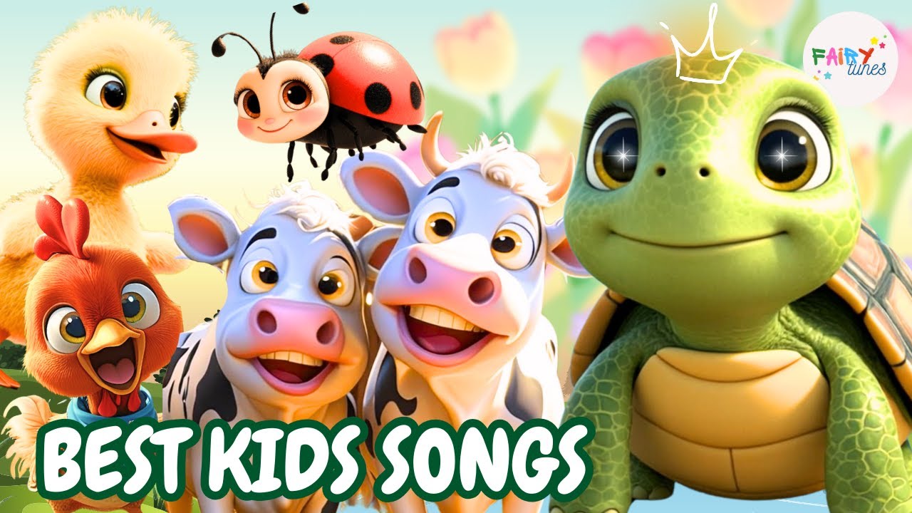 🎶 FUN KIDS SONGS from Classic Fables | 3D Animated Nursery Rhymes ...