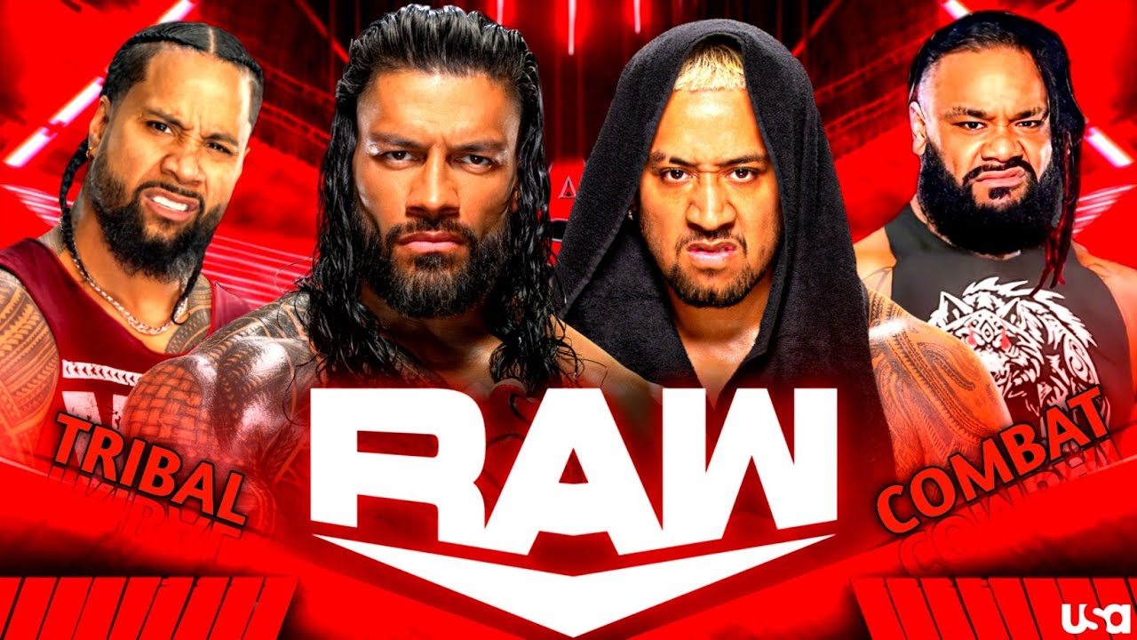 Full Match - TRIBAL COMBAT MATCH 🔥 Roman Reigns vs. Solo Sikoa || WWE ...