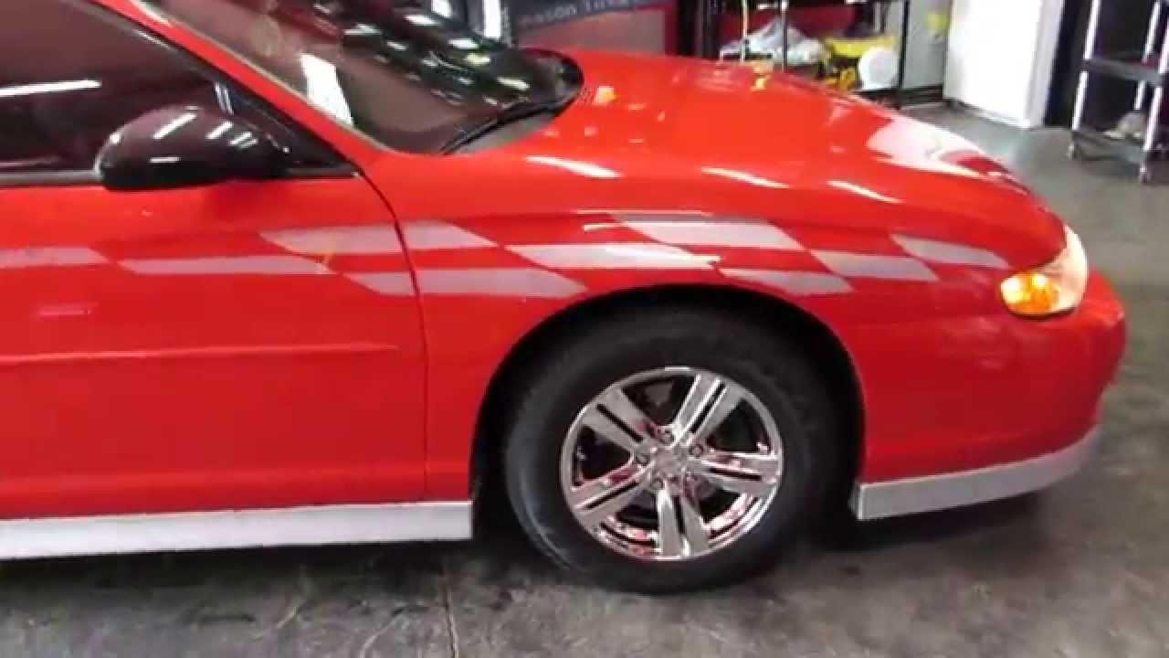 HILLYARD RIM LIONS 2000 CHEVROLET MONTE CARLO WITH CUSTOM CHROME RIMS ...