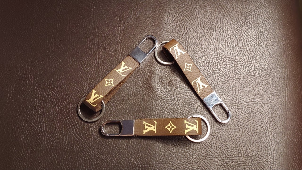 LV Key chain | $10?! | Custom | Tutorial - YouTube