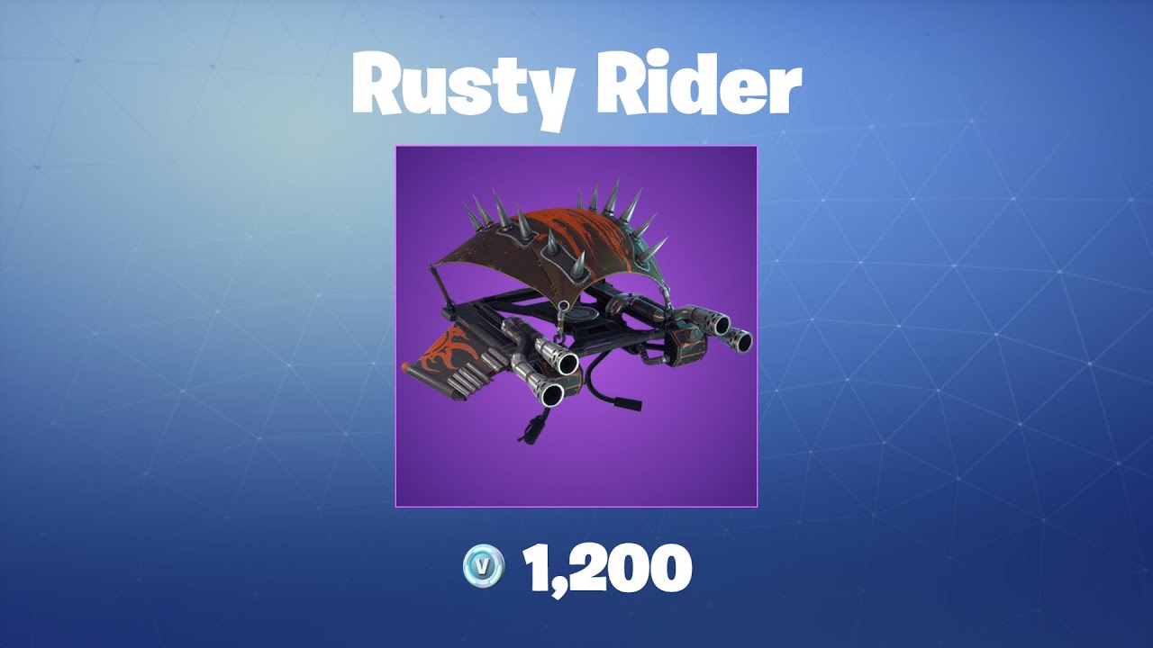 Rusty Rider | Fortnite Glider - YouTube