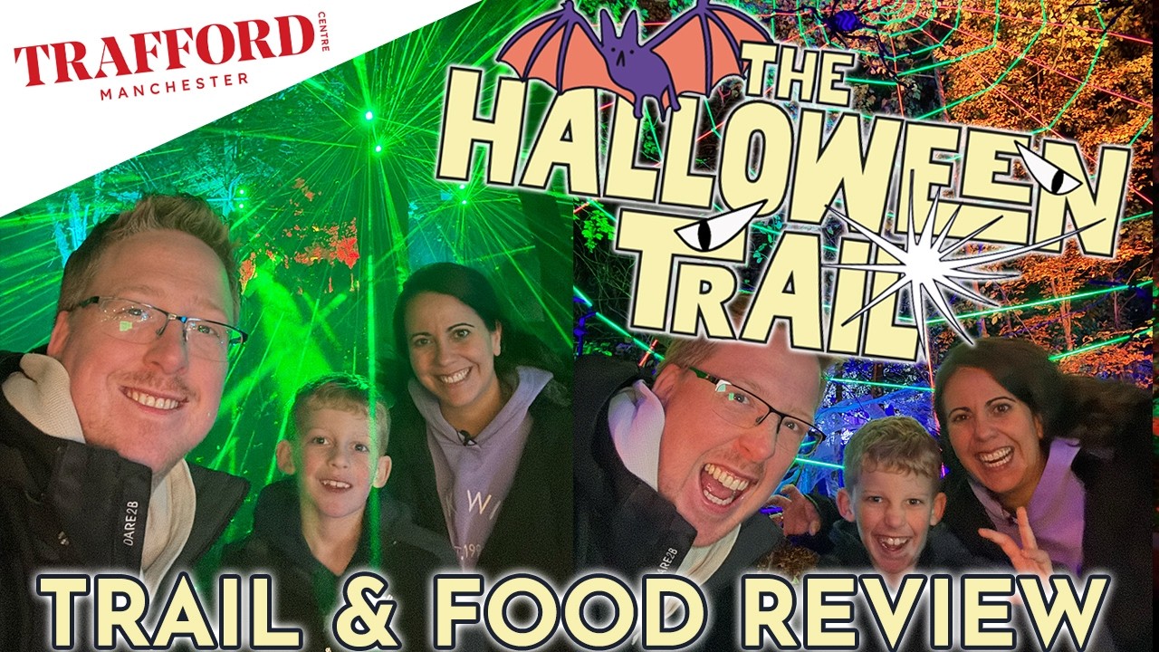 Trafford Centre Halloween Light Trail | Full Review & Food by Freight ...