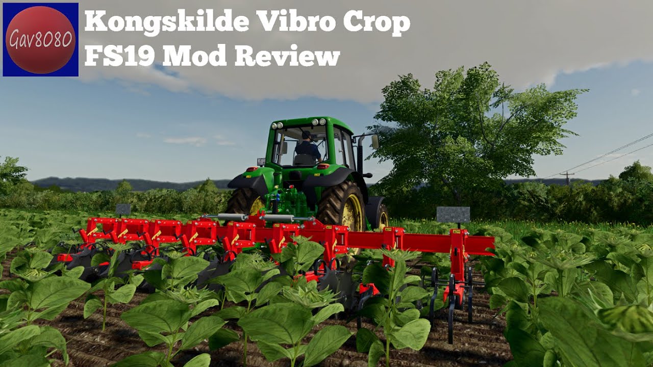 Kongskilde Vibro Crop - Farming Simulator 19 Mod Review - YouTube