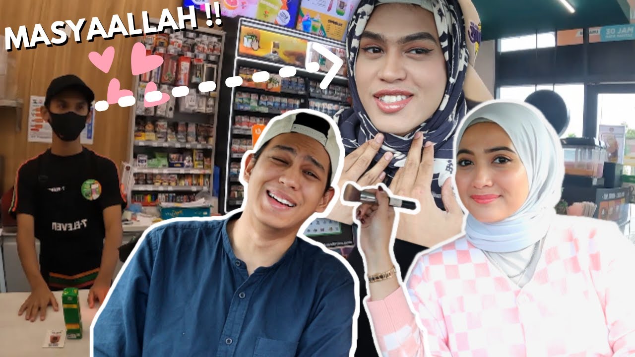 GF Mekap Aku! - Kena Paksa Masuk 7E Pakai Makeup! - YouTube