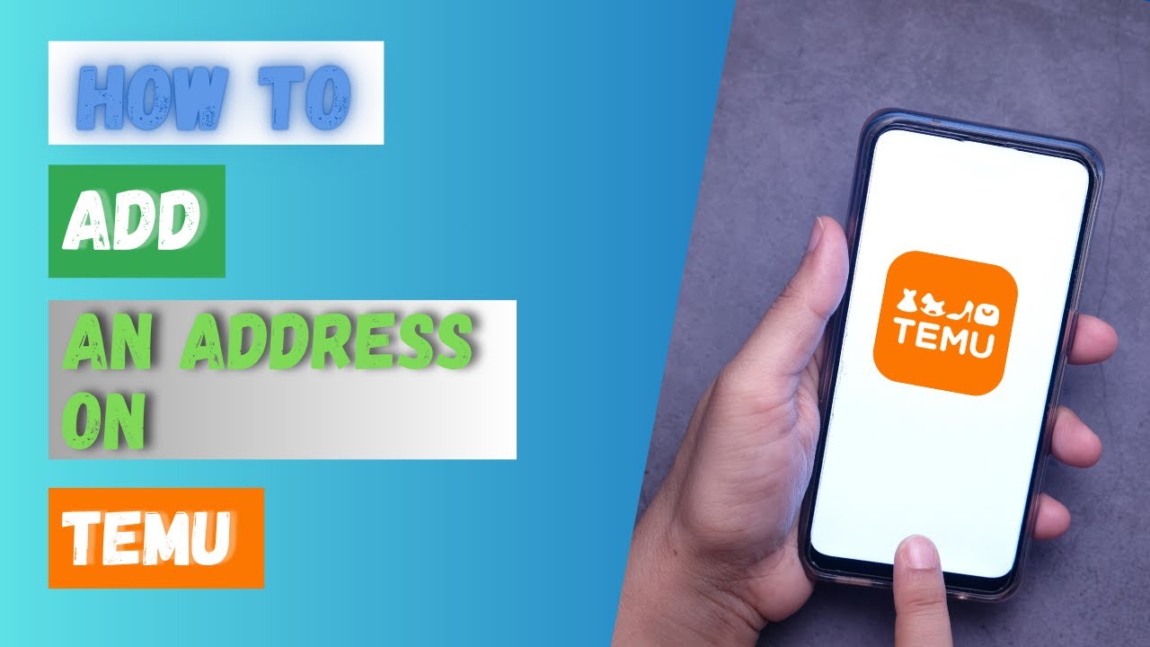 How to Add an Address on Temu Account? - YouTube