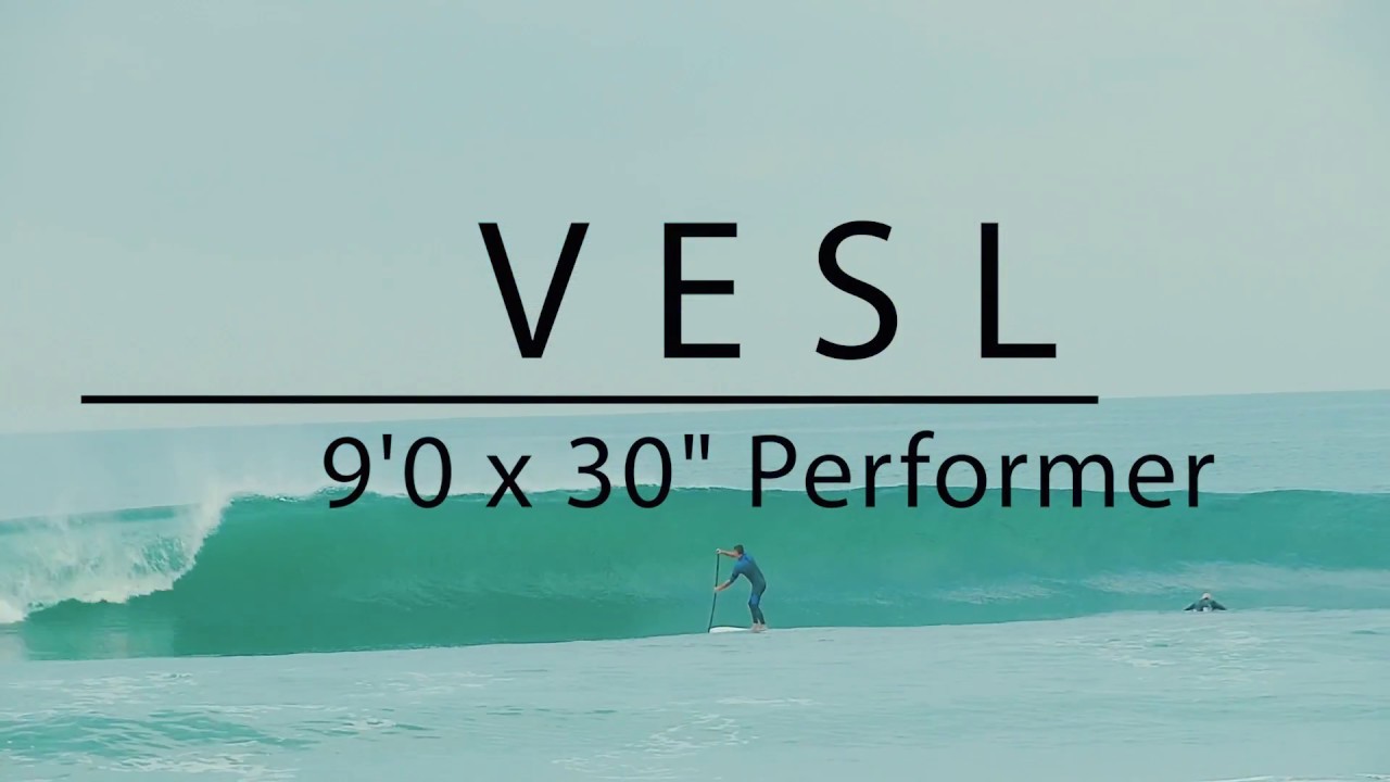 VESL Paddle Surf Performer Series 9'0 SUP | Light Weight - YouTube