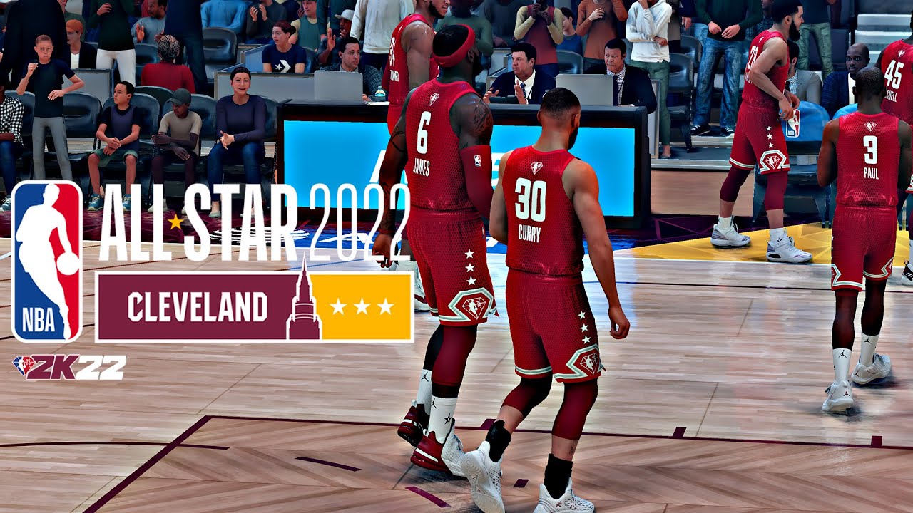 NBA 2K22 All-Star Weekend | Team LeBron vs Team Durant | PS5 Next Gen ...