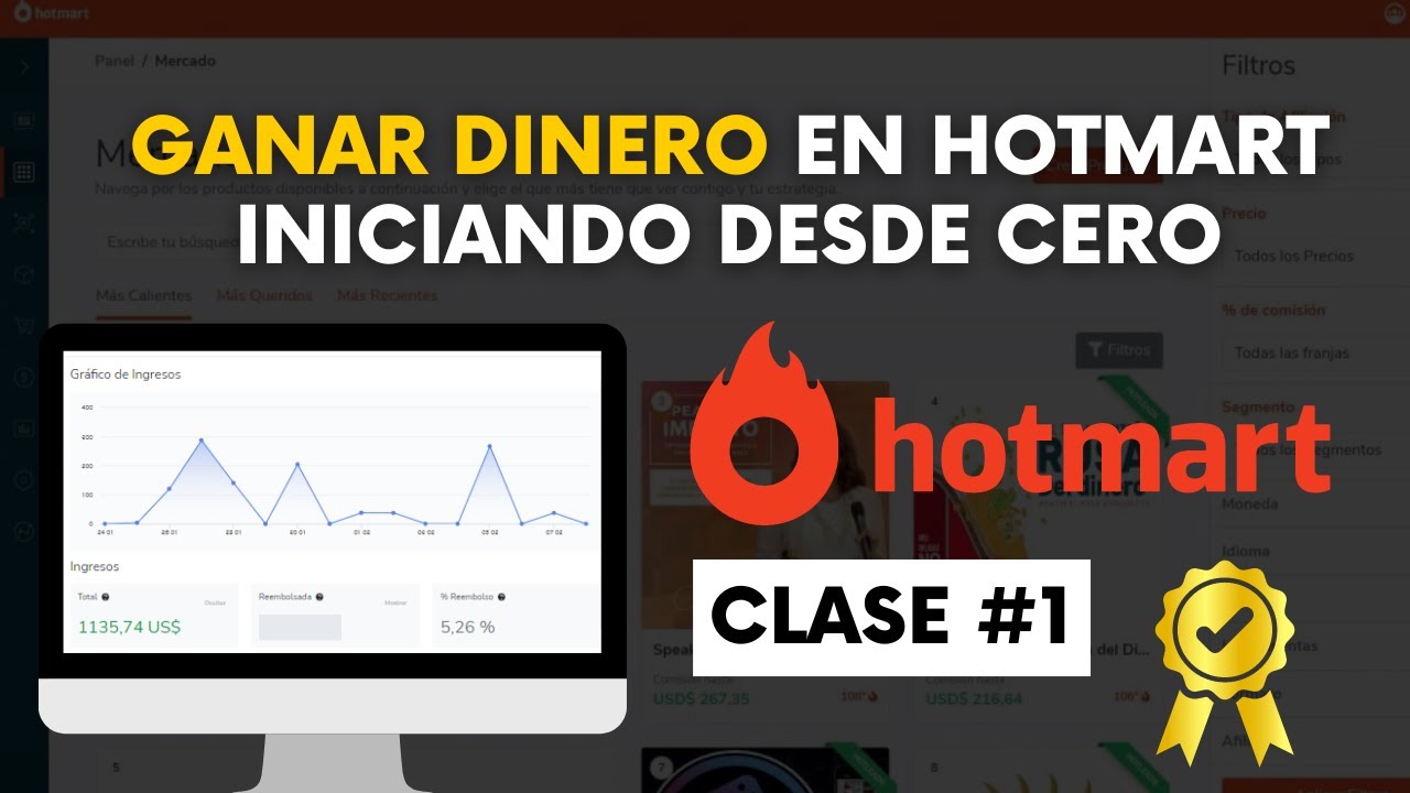🔥HOTMART PRINCIPIANTES: Como empezar en hotmart desde cero paso a paso ...