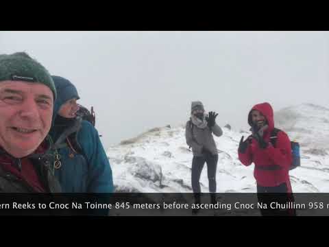 Winter conditions on the Reeks with Pat Falvey - YouTube