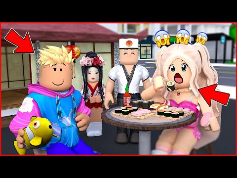 😂 ÇİĞ BALIKLI SUSHİ YEDİM HASTANELİK OLDUM 🤢 KOMİK HİKAYE | ROBLOX RP 🏡