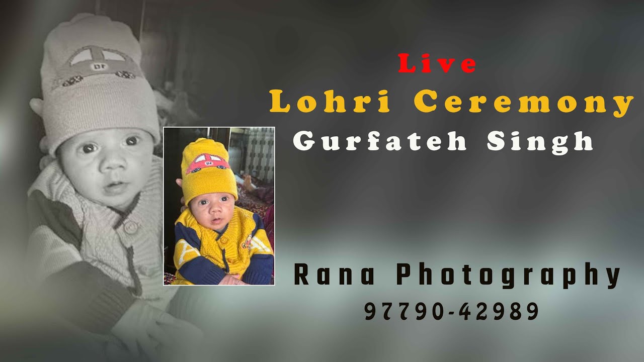 Lohri Ceremony Gurfateh Singh - YouTube
