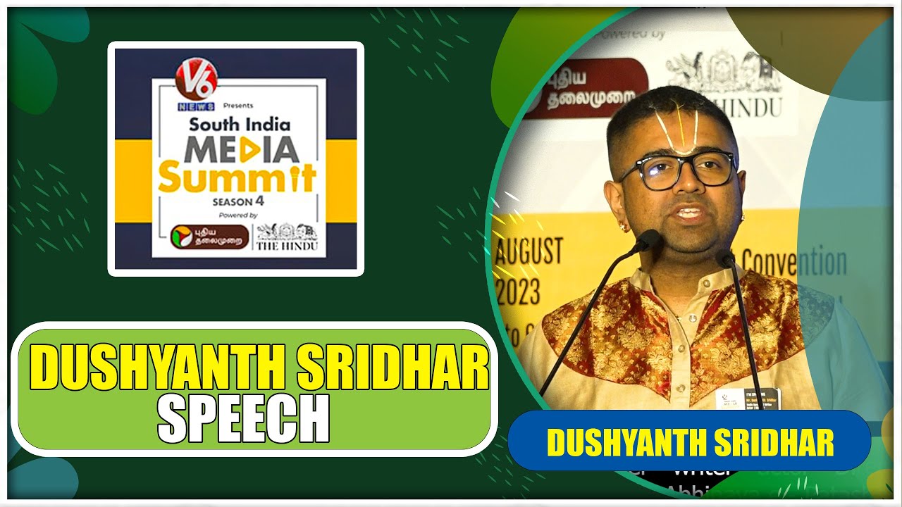 Vedic Speaker Dushyanth Sridhar Speaks About Body,Mind & Soul | South ...