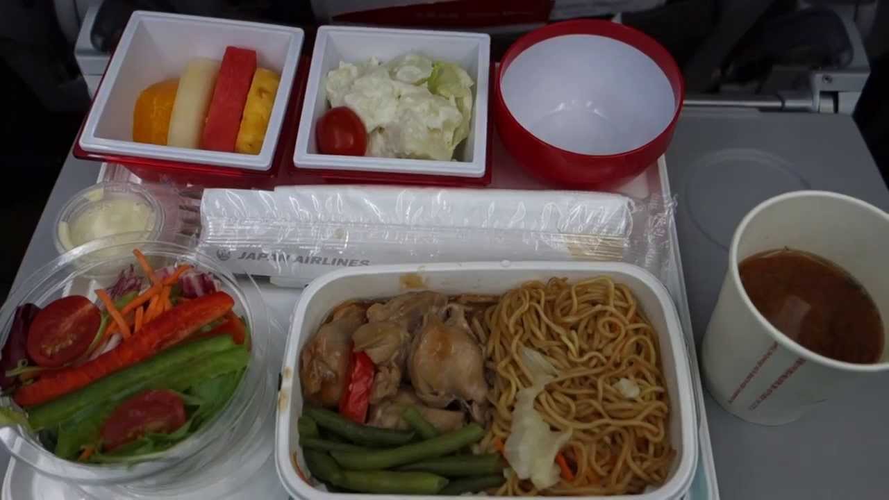 In-flight meal of Japan Airlines Sigapore - Tokyo(Narita) JAL機内食 シンガポール ...