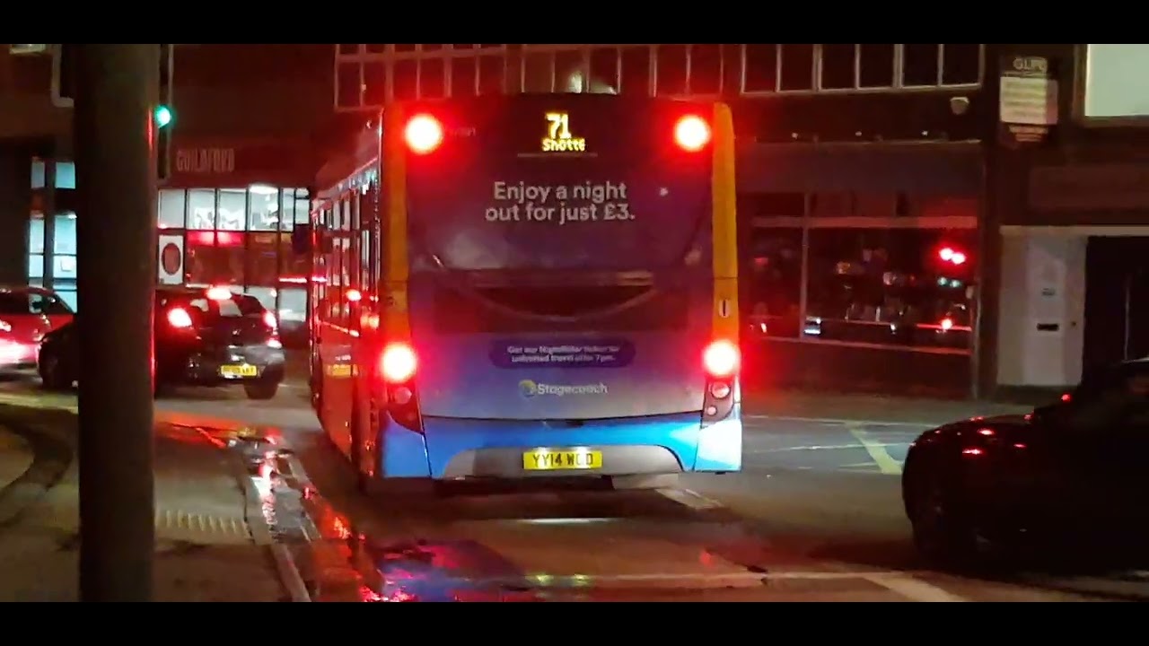 Here is the new livery stagecoach bus 37291 on the number 71 in ...