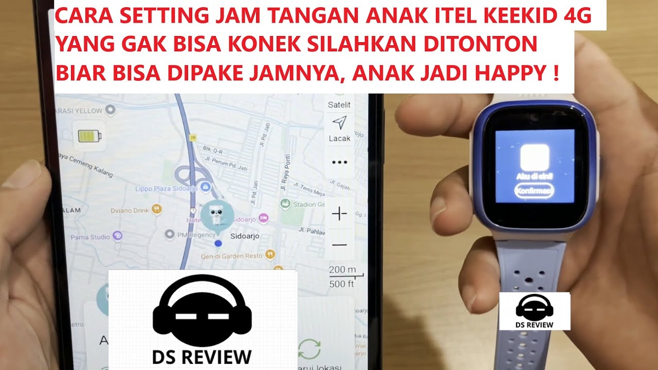 PASTI BISA TUTORIAL CARA SETTING PAIR BIND JAM TANGAN ANAK Itel Keekid ...