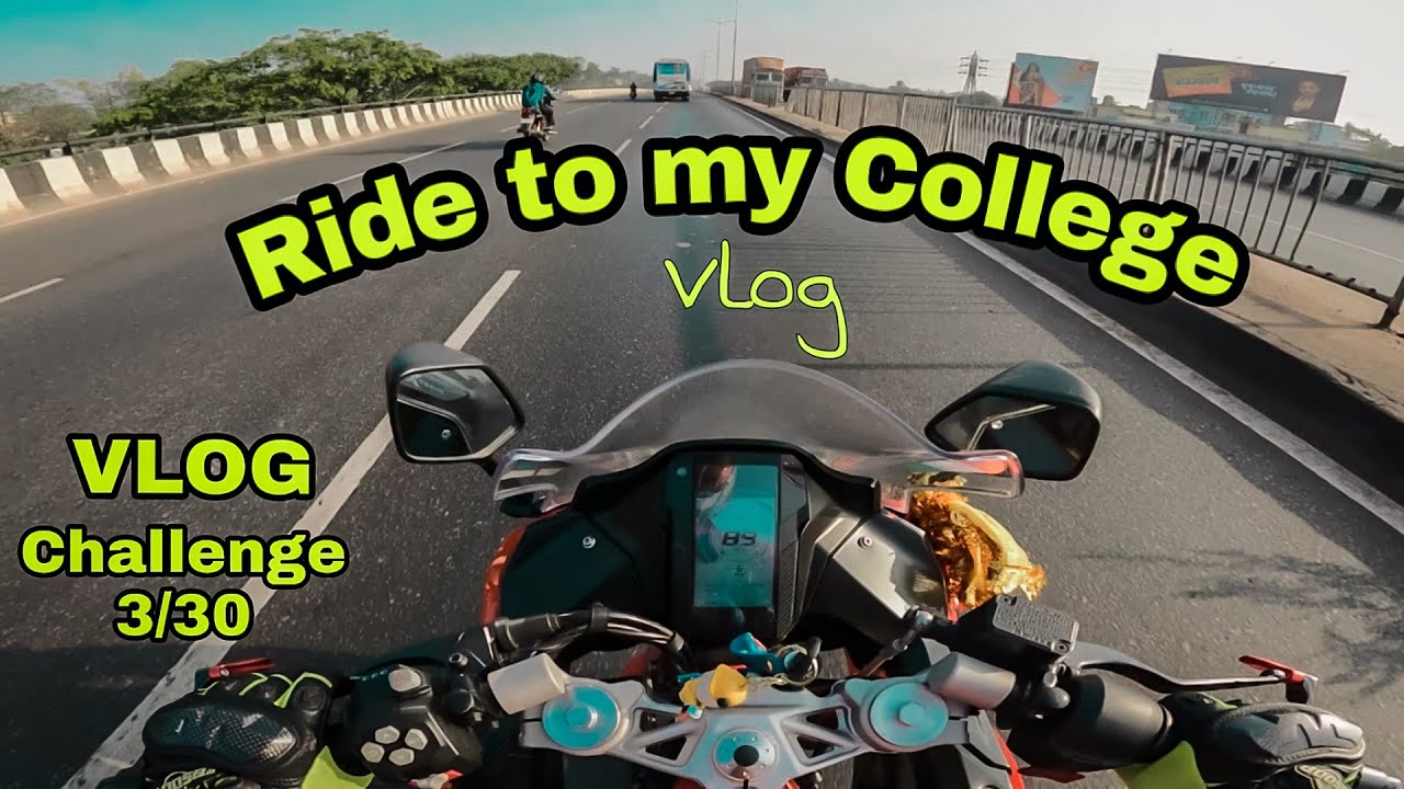 College Ride with full Power 👨‍🎓💥|| 3/30 Challenge vlog || #bhubaneswar ...