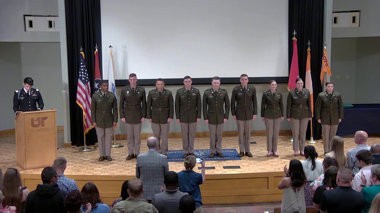 Spring 2023 ROTC Commissioning Ceremony - YouTube