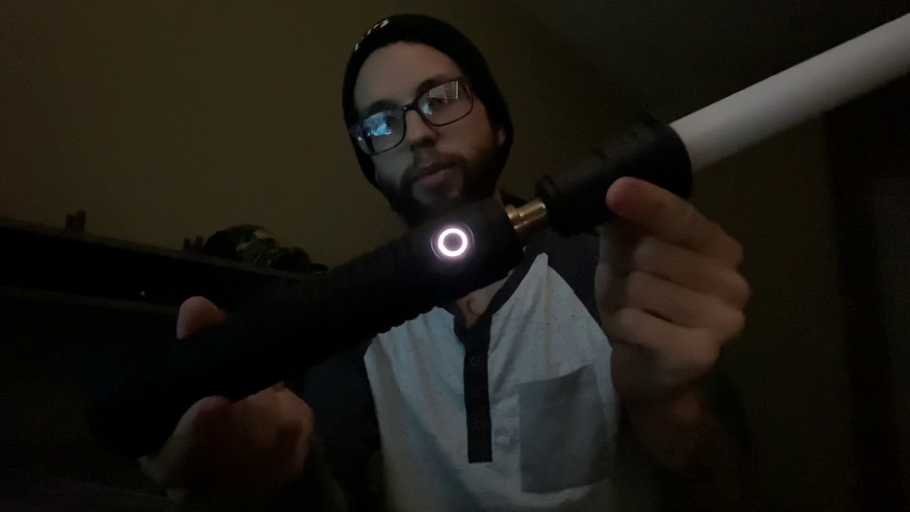 Sabertrio Aeryn - “The Chosen One” saber font demo - YouTube