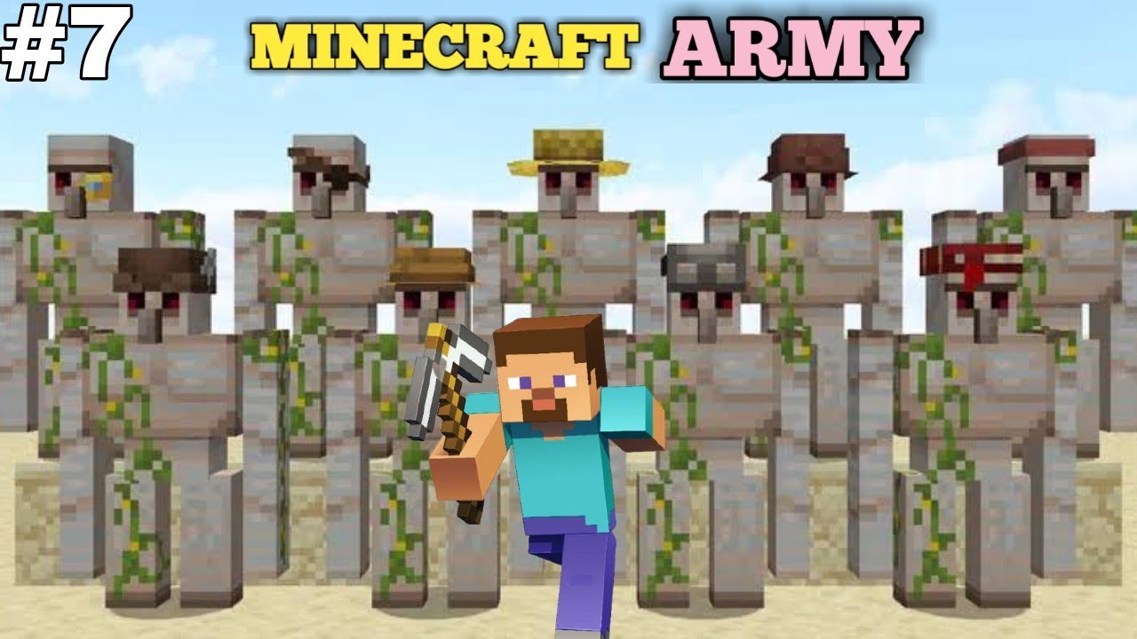 Minecraft Army 😰 | Minecraft Gameplay #7 | Unknown Gamerz - YouTube