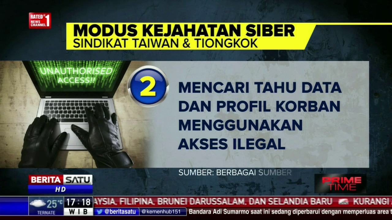 Modus Kejahatan Cyber Crime Mempunyai Kemiripan - YouTube