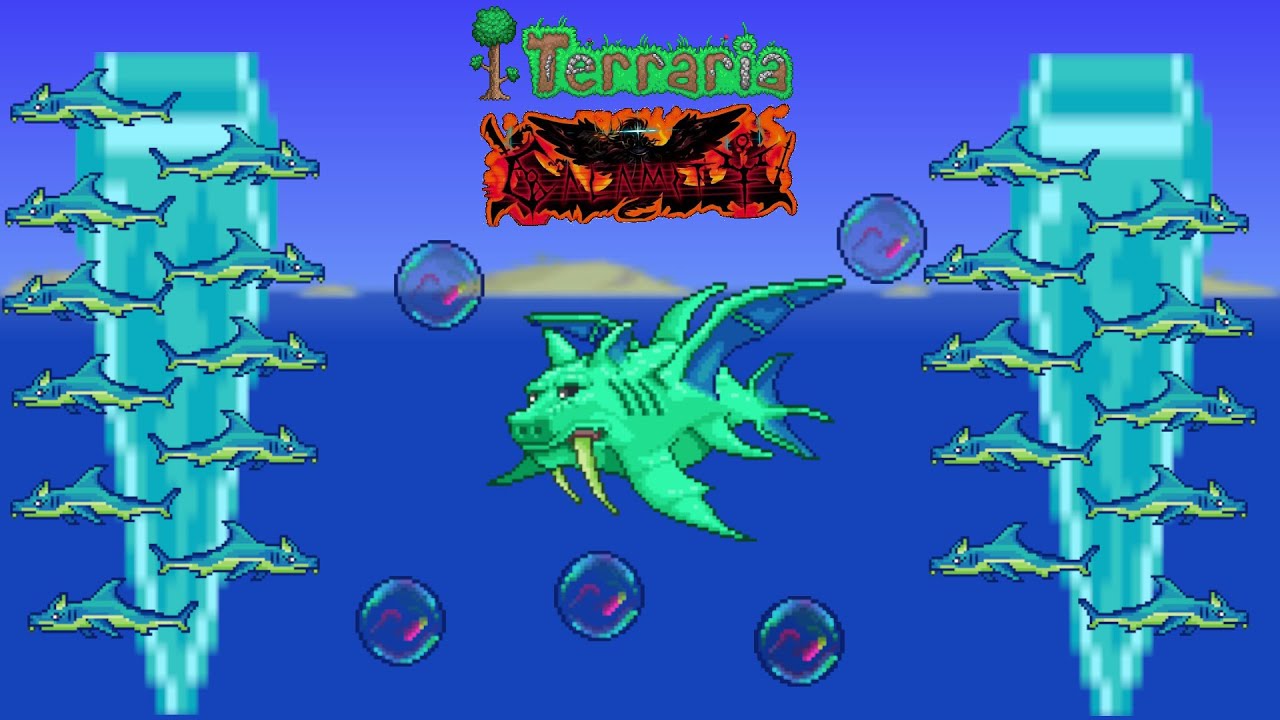 Terraria Calamity Duke Fishron - YouTube