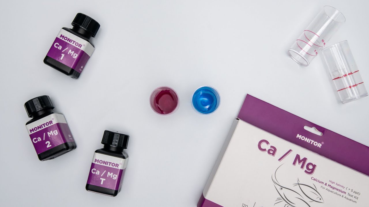 MONITOR CALCIUM/MAGNESIUM HIGH SALINITY TEST KIT - YouTube
