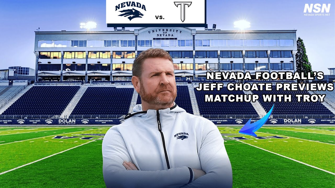 Nevada football head coach Jeff Choate previews Week 1 matchup against ...