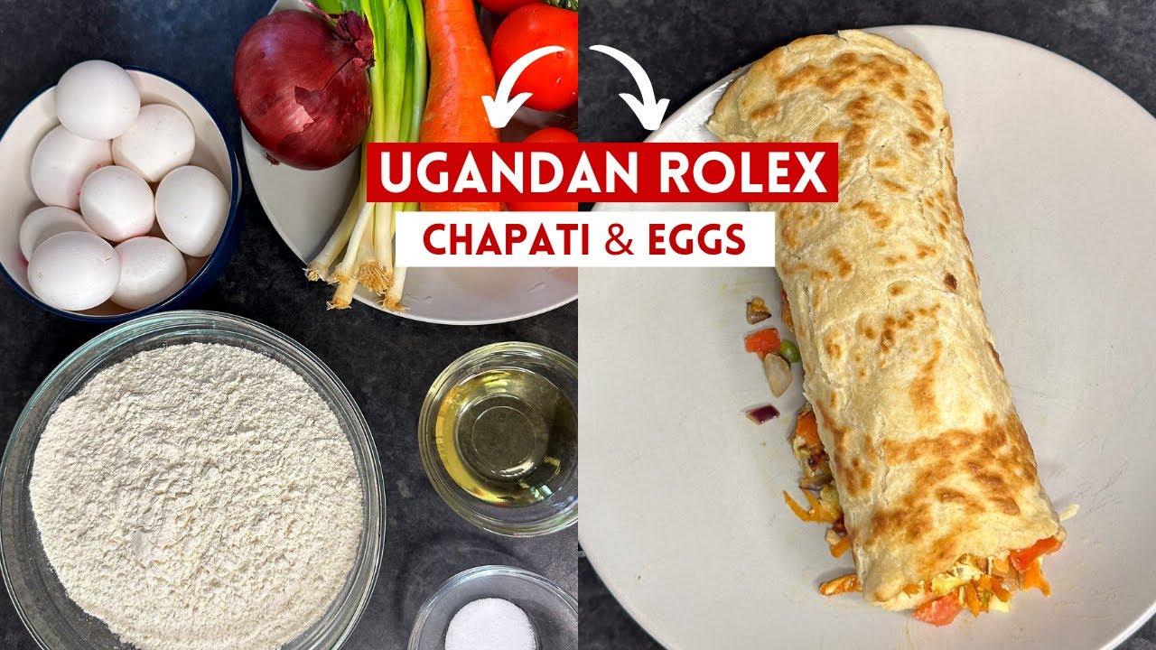 🇺🇬 Ugandan Rolex | How To Make A Popular Ugandan Street Food Dish - YouTube