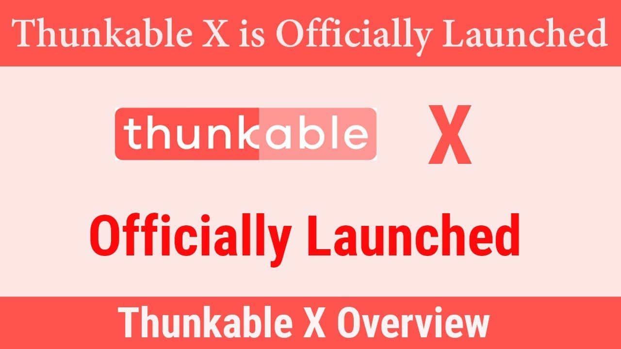 Thunkable X is Officially Launched with Some Cool Features | Thunkable ...