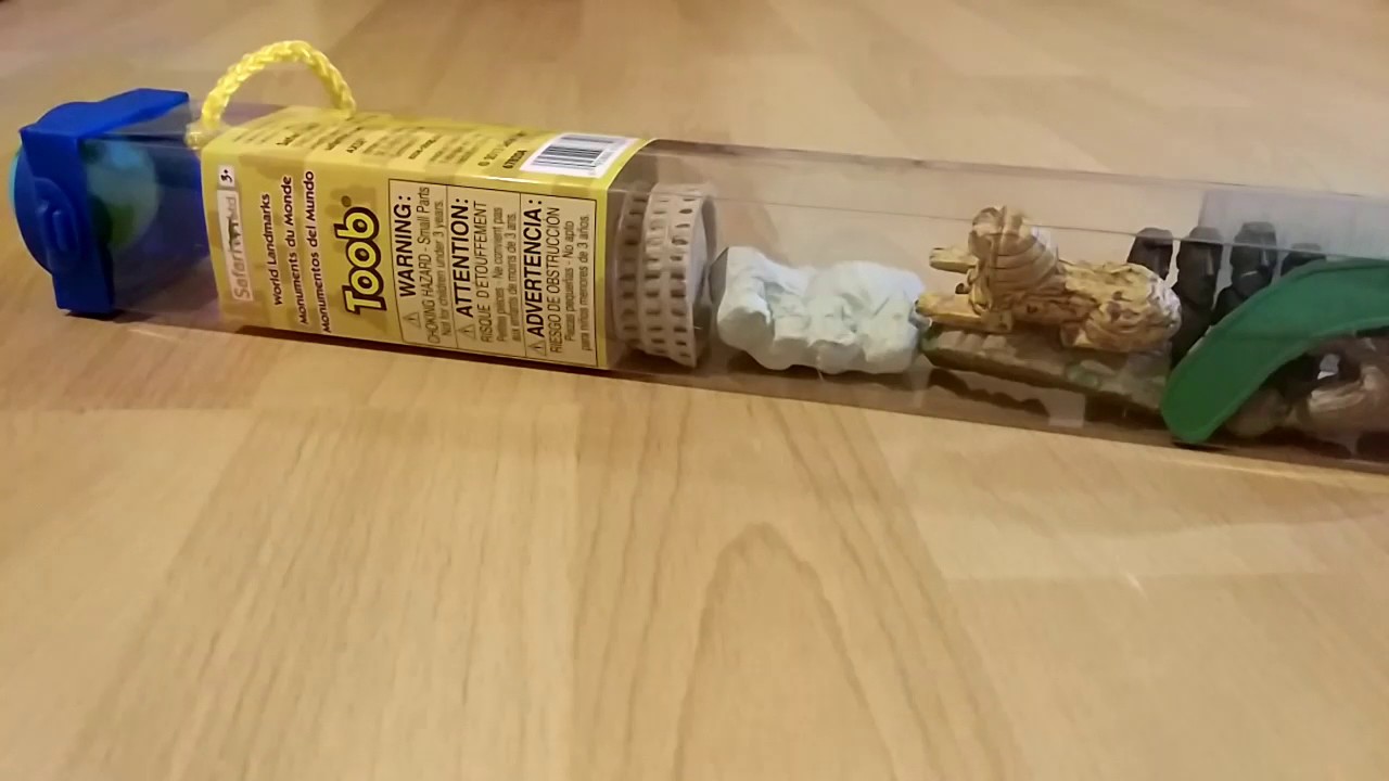 Unboxing Safari toob Wahrzeichen der Welt - World Landmarks - incl ...