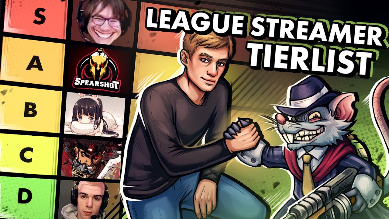 LEAGUE STREAMER TIER LIST BASED ON SKILL (SOLOQ AND PRO) SEASON 15 ...