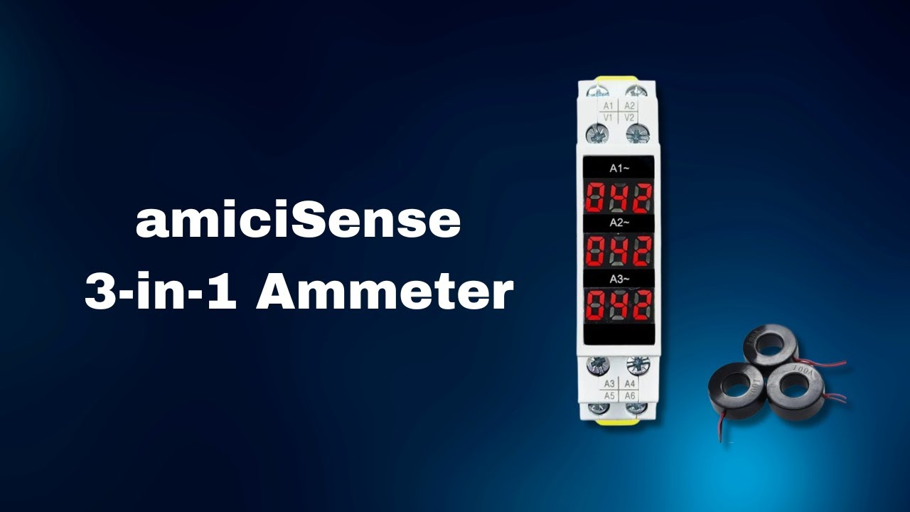 Exploring 3 in 1 Current Meter- 100A Mini Current Tester with 3 LED ...