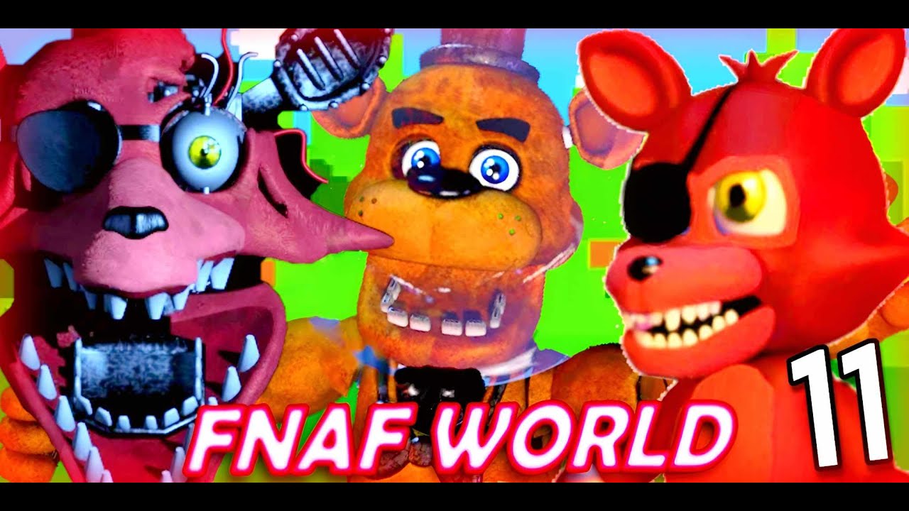 TROCHE SIE DZIEJE! | Five Night's at Freddy's: World 'FNaF World' #11 ...
