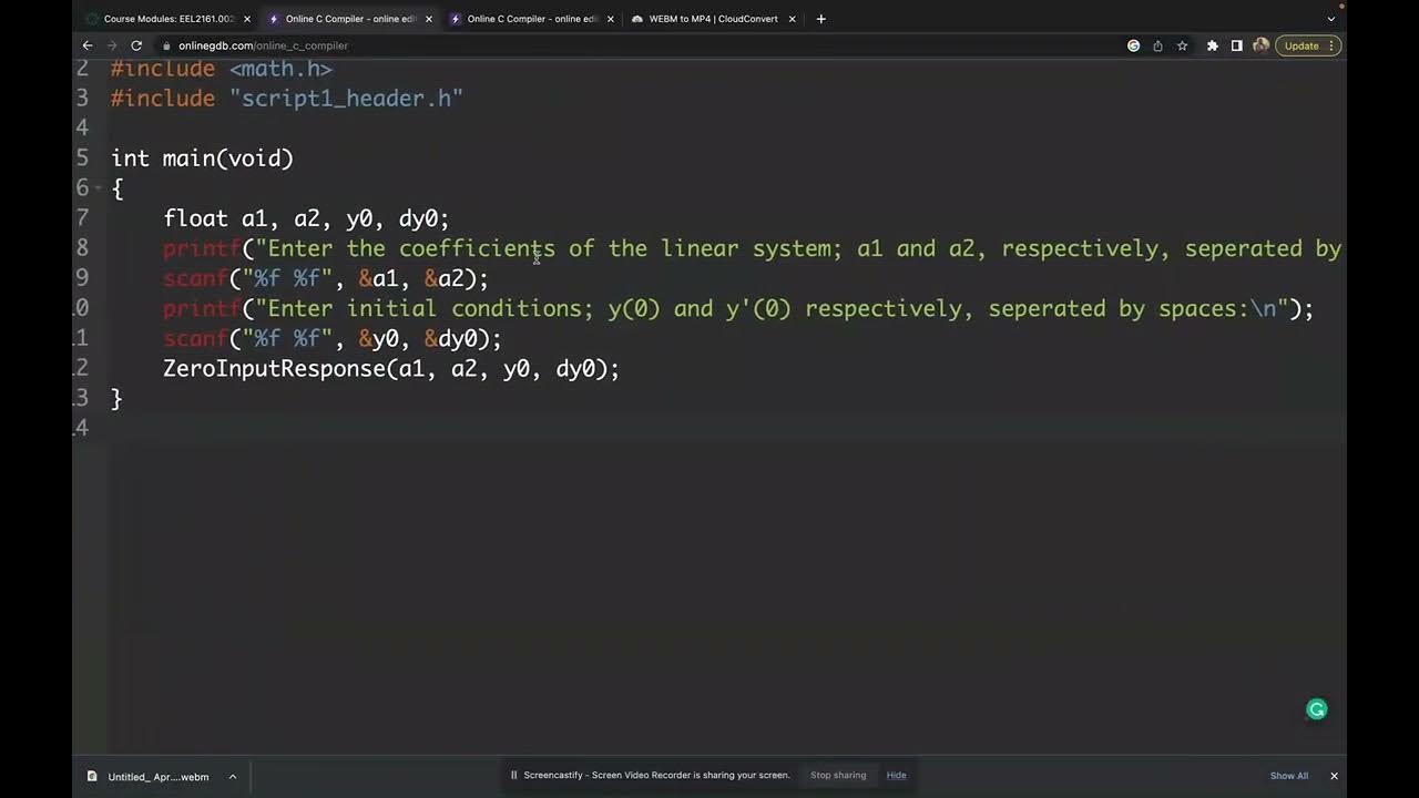 EEL 2161 - Final Project Presentation - YouTube