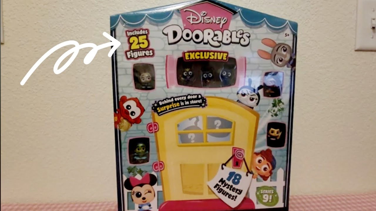 Disney Doorables Exclusive - Series 9 Mega Peek - 3 Exclusive Figures Sam's Club pt1 - YouTube