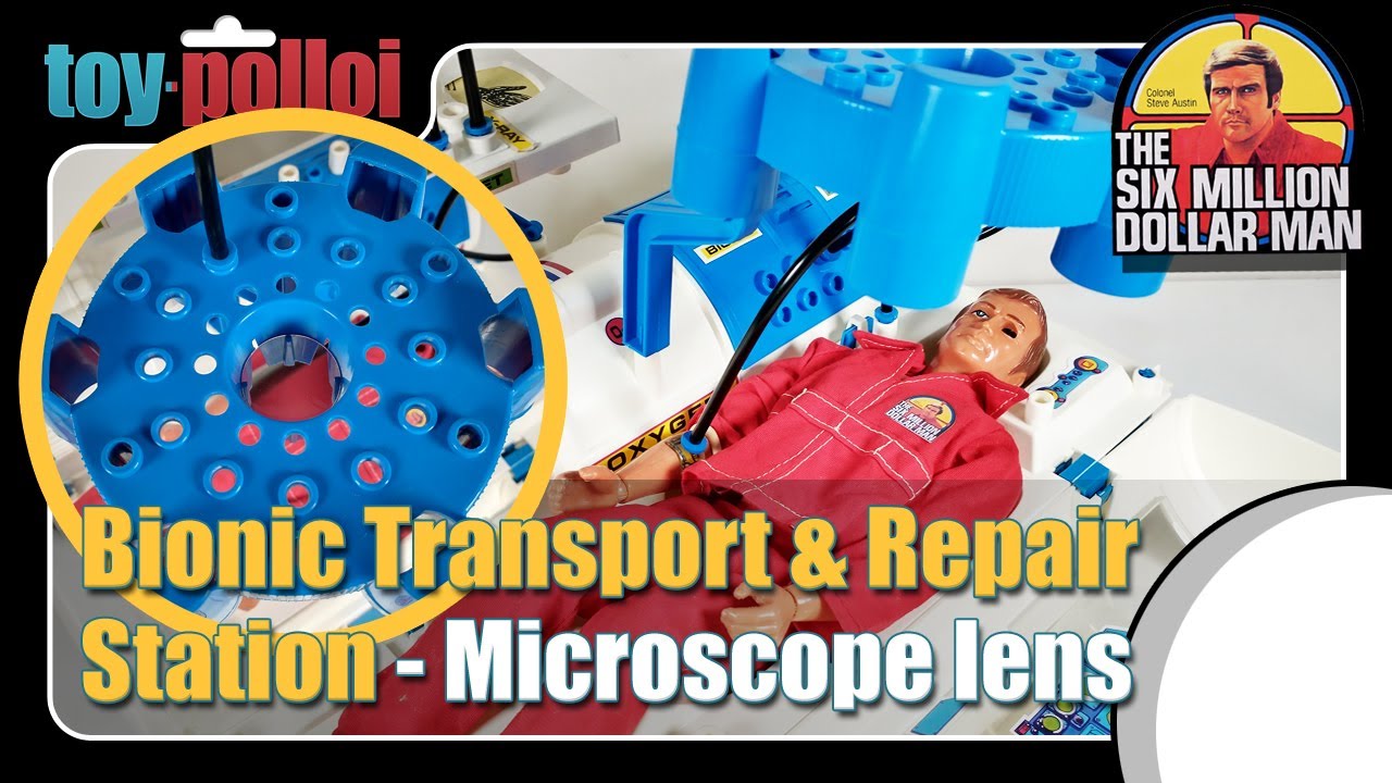 Six Million Dollar Man Bionic transport Microscope update - Toy Polloi ...