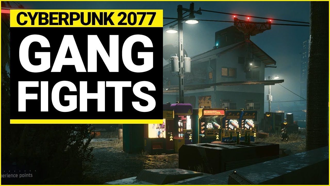 Cyberpunk 2077 GANG FIGHTS in Night City Gameplay - YouTube