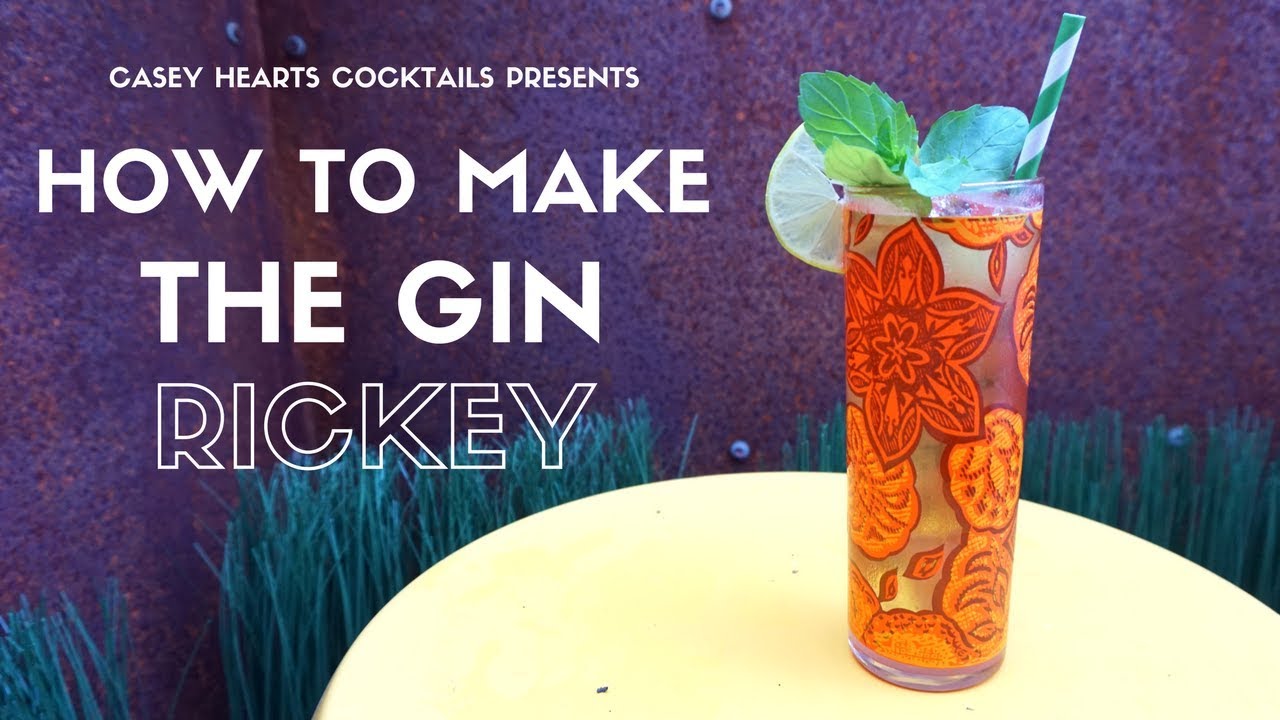 How to Make a Gin Rickey - YouTube
