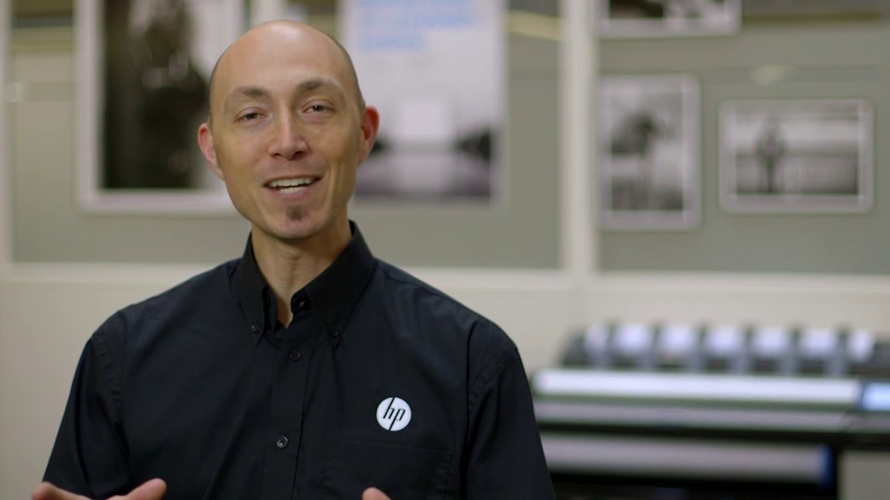 HP DesignJet T3500 Production eMFP - YouTube