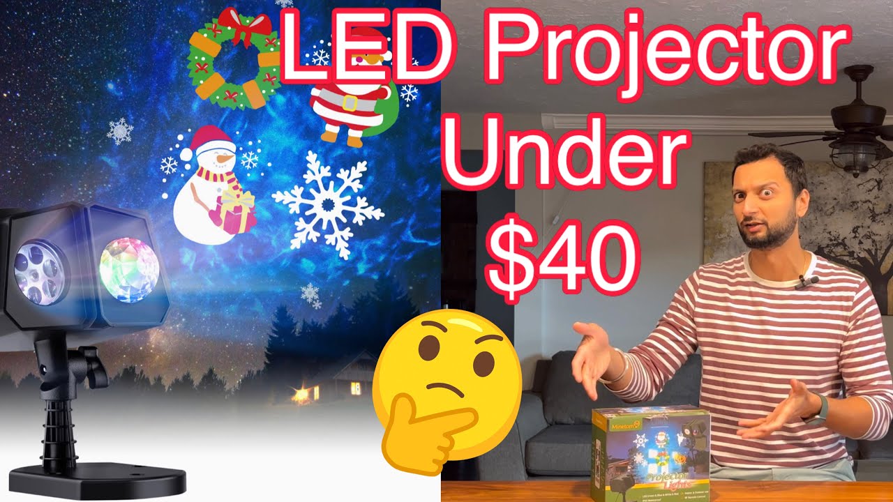 Minetom LED Projector | LED Lights for Halloween and Holidays - YouTube