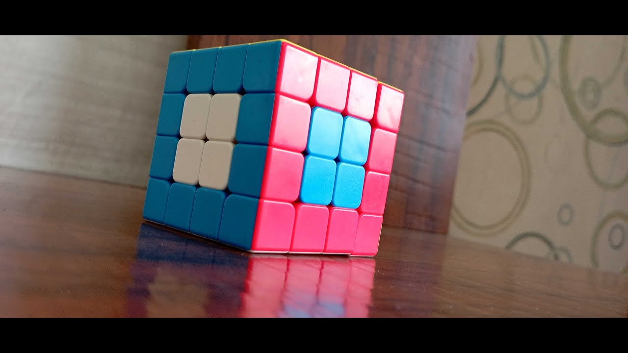 Making pattern on 4 by 4 Rubki's Cube Part-2 #thecuber - YouTube