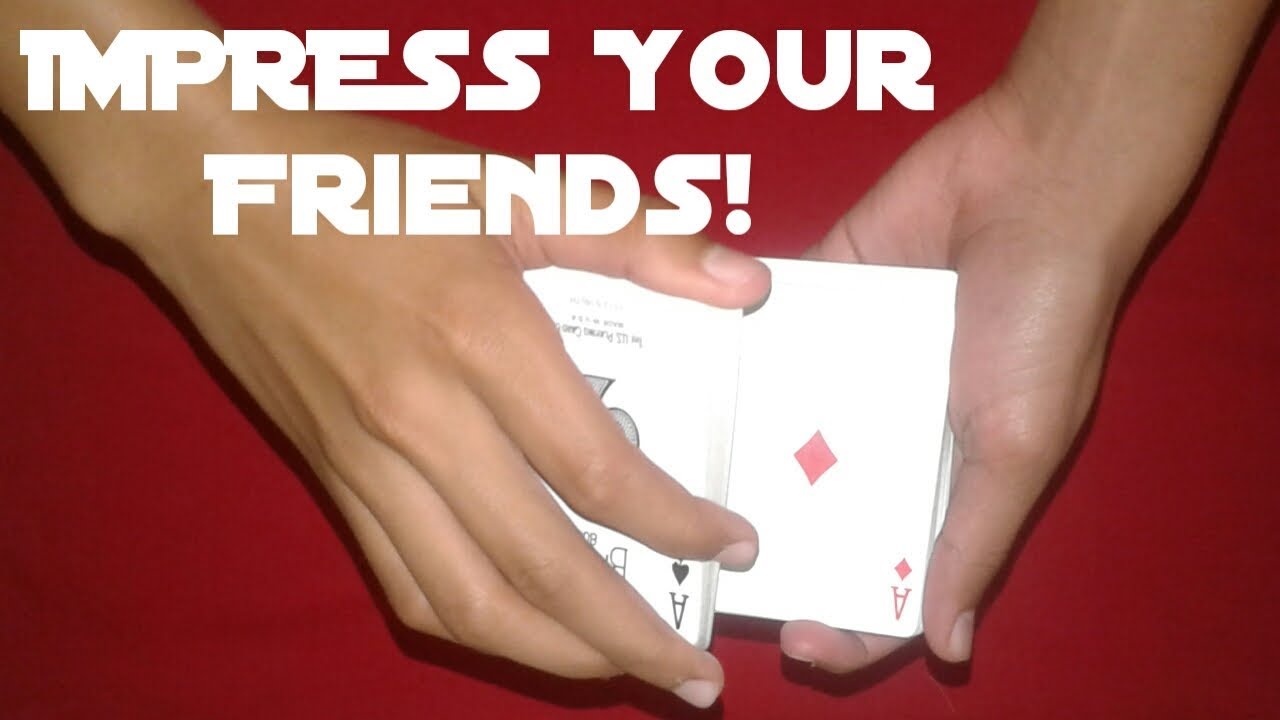 Simple but EFFECTIVE GO TO Card Trick To Perform At School! - YouTube