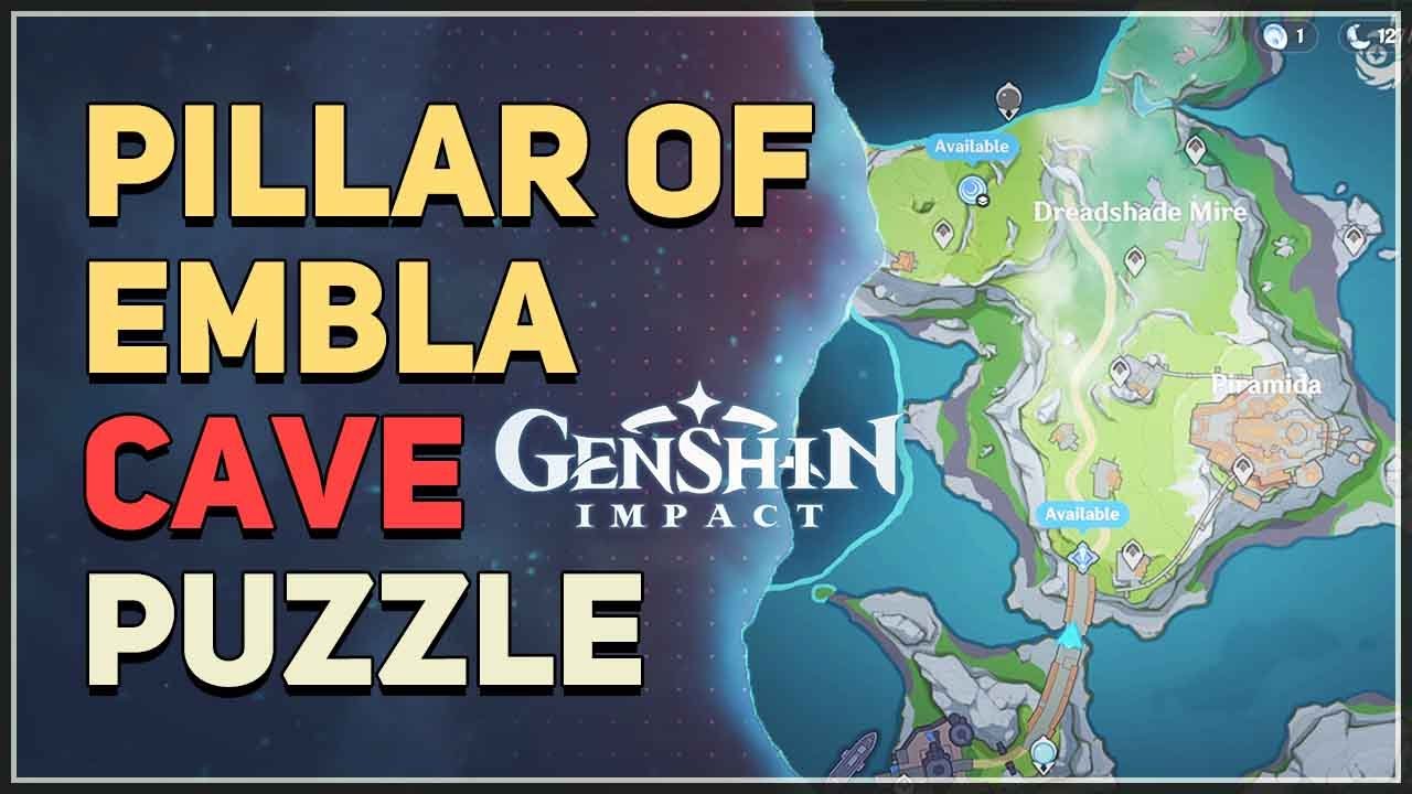 Pillar of Embla Cave Barrier Puzzle Genshin Impact 6.3 - YouTube