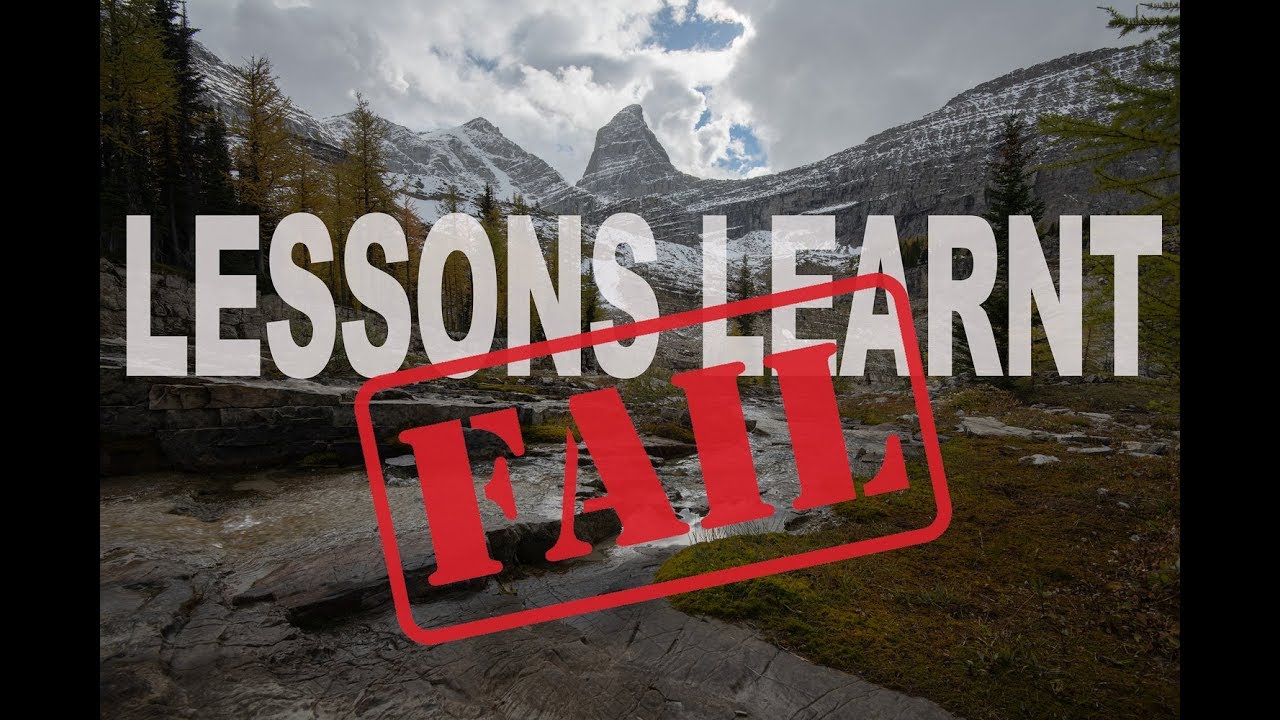 Landscape Photography FAILS, Lessons LEARNT? - YouTube