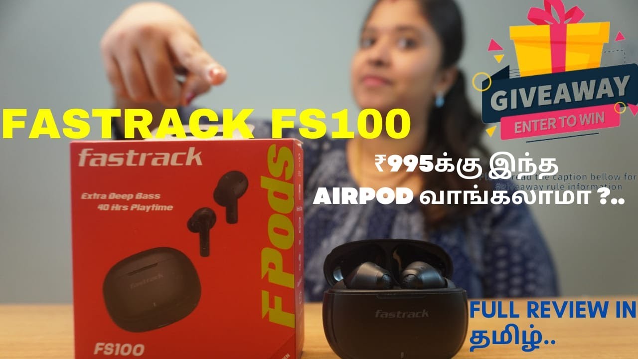 Fastrack Fpods Fs100 🥇airpod வாங்கலாமா?… வேணாமா?… | Full review First ...