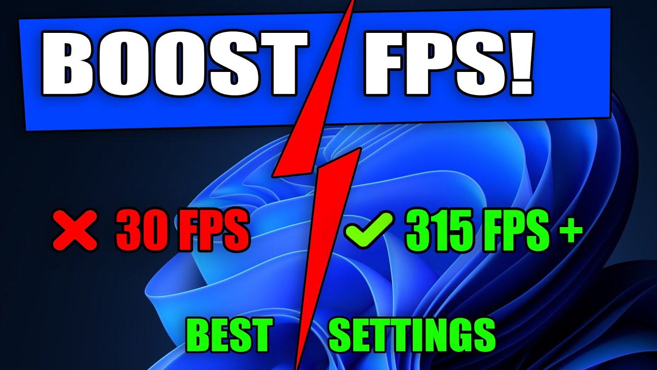 Windows 11 Best Optimization for Gaming! Boost Your FPS - YouTube