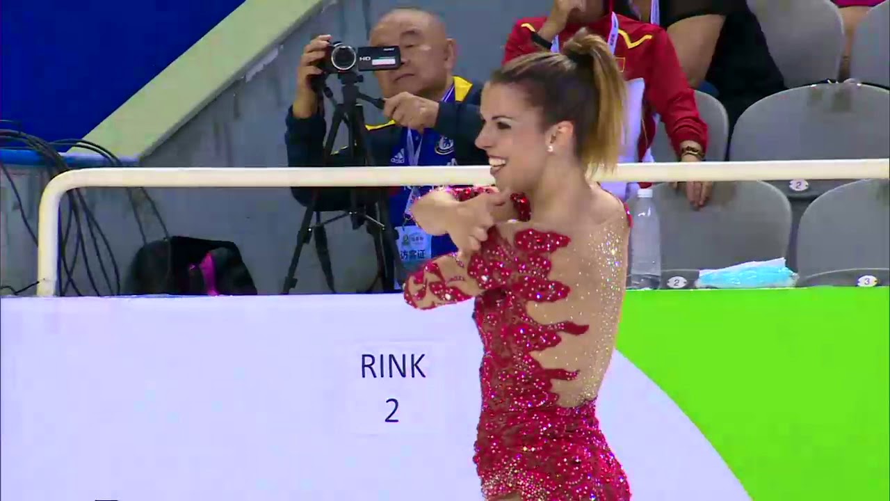 Monica Gimeno Coma (ESP)- Senior Ladies - Short Program - WRG Nanjing ...