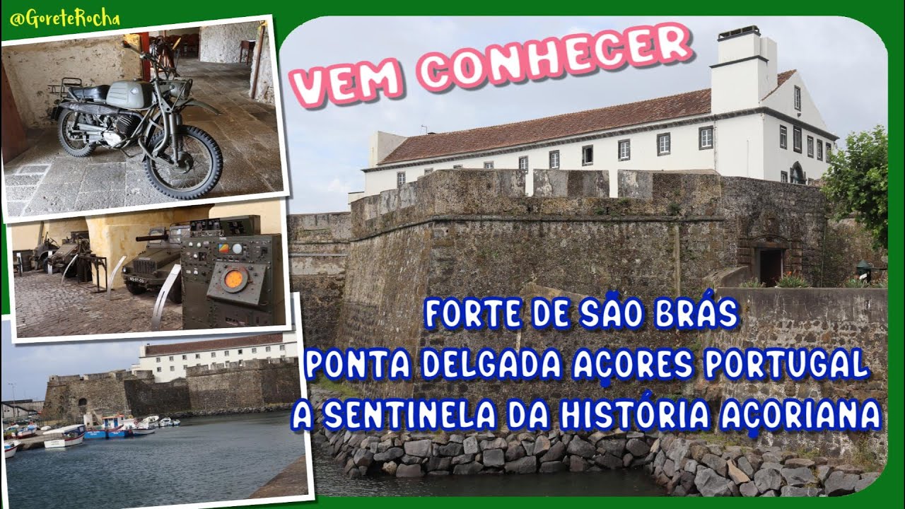Forte de São Brás Ponta Delgada Açores Portugal - Uma Fortaleza ...