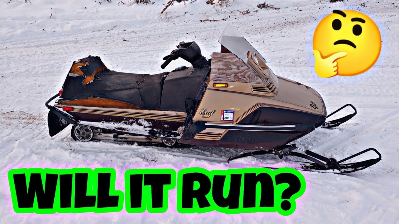 DIRT CHEAP Yamaha Excel III (340cc) Snowmobile. Will It Run?? - YouTube
